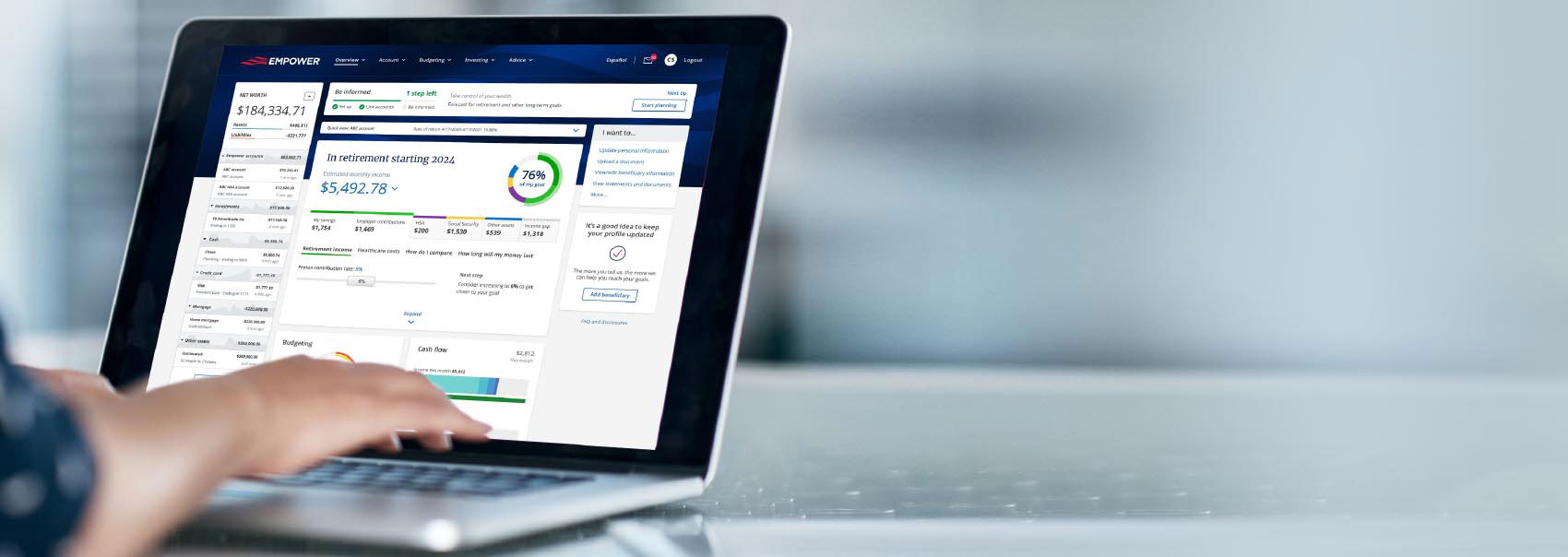 welcome to your new website experience link accounts for a 360 view of ...